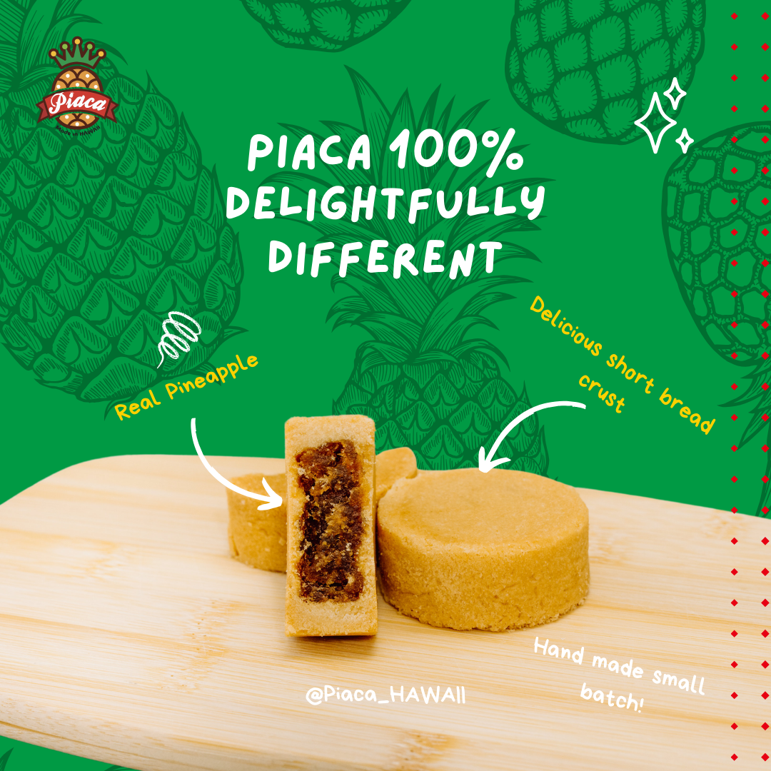 Piaca Pineapple Shortbread Cookies - Crave the Unexpected!